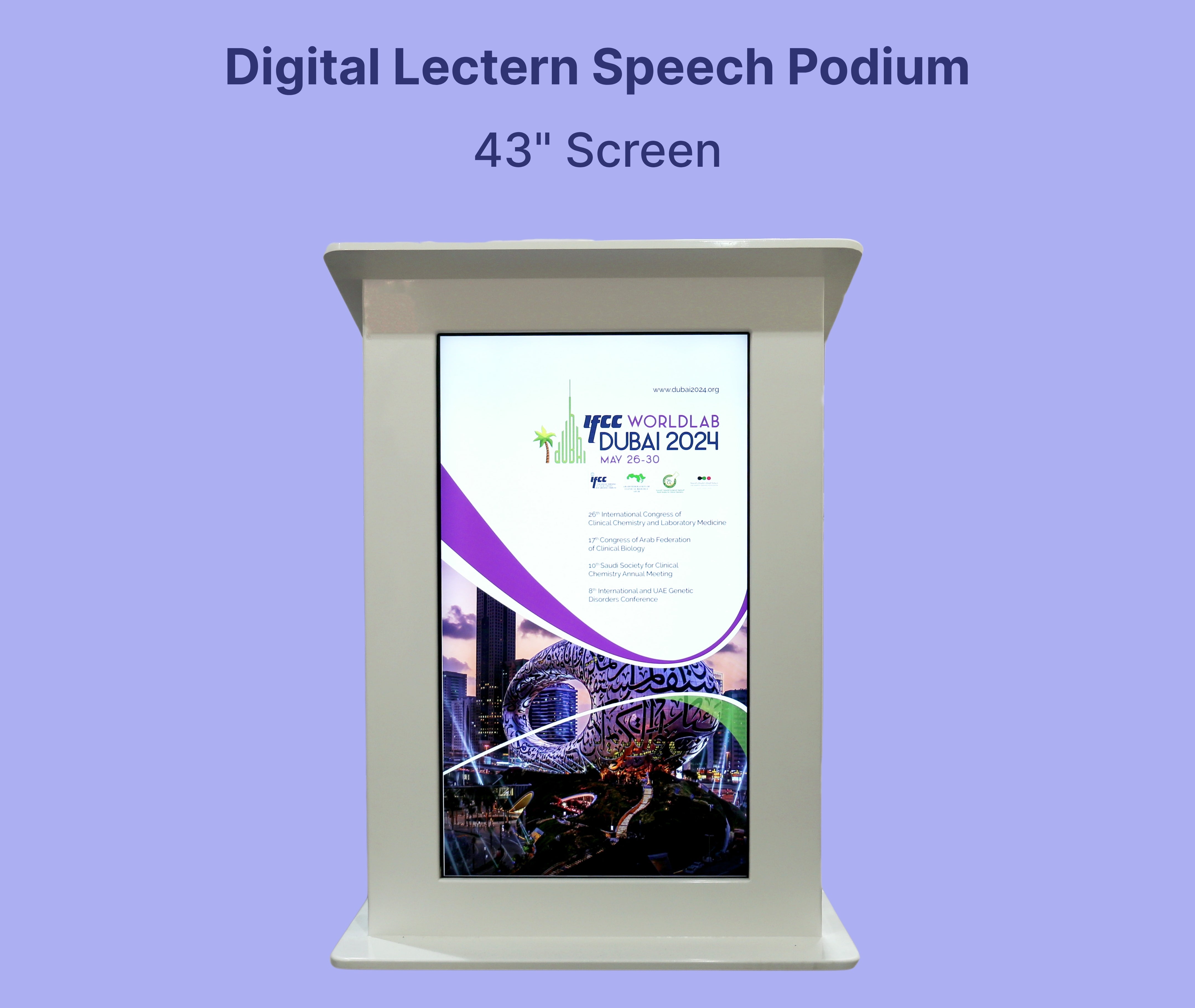 Digital Lectern Speech Podium – Audio Visual Lab Entertainment Services LLC